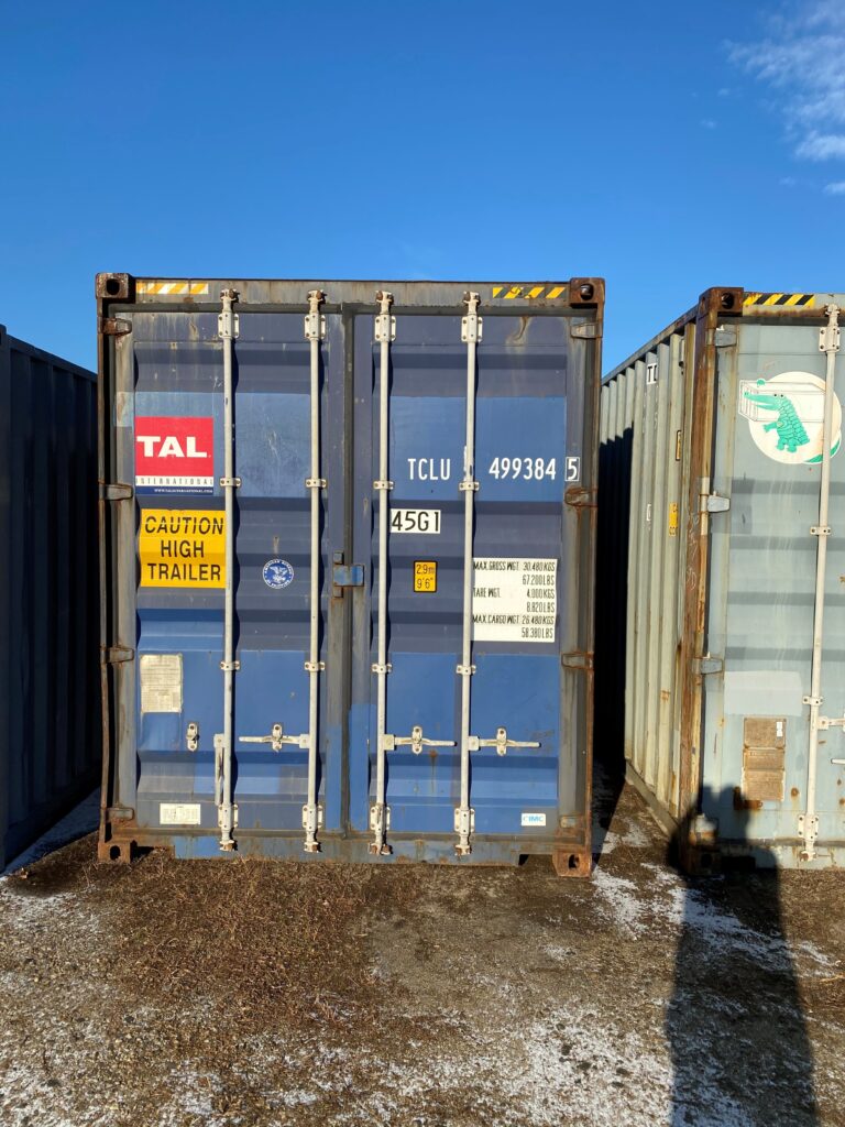 40’ HC Used Containers – MBI Trailers