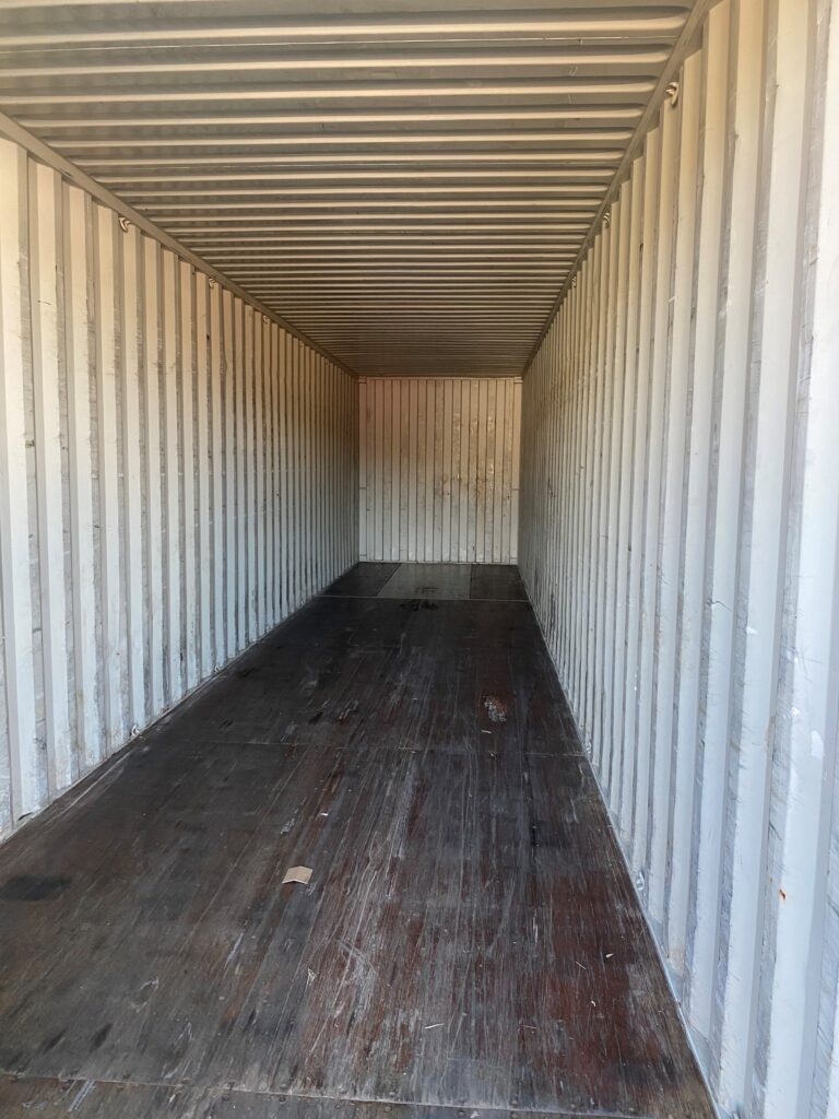 40’ HC Used Containers – MBI Trailers
