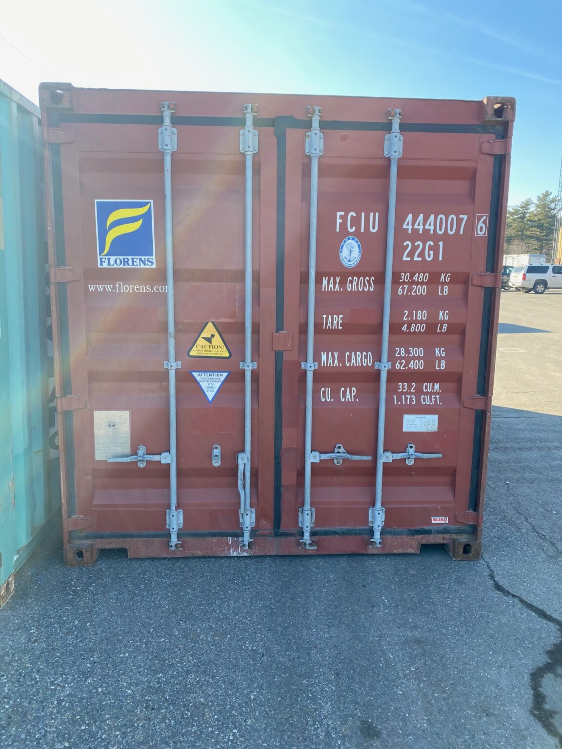 20’ Standard Height Containers – MBI Trailers